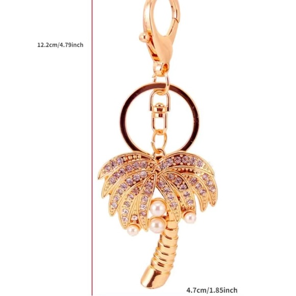 Accessories | Coconut Tree Keychainbag Charm | Poshmark